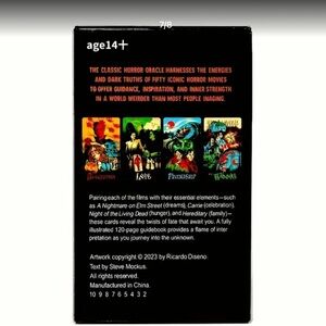 Games | Classic Horror Oracle Card Deck | Poshmark